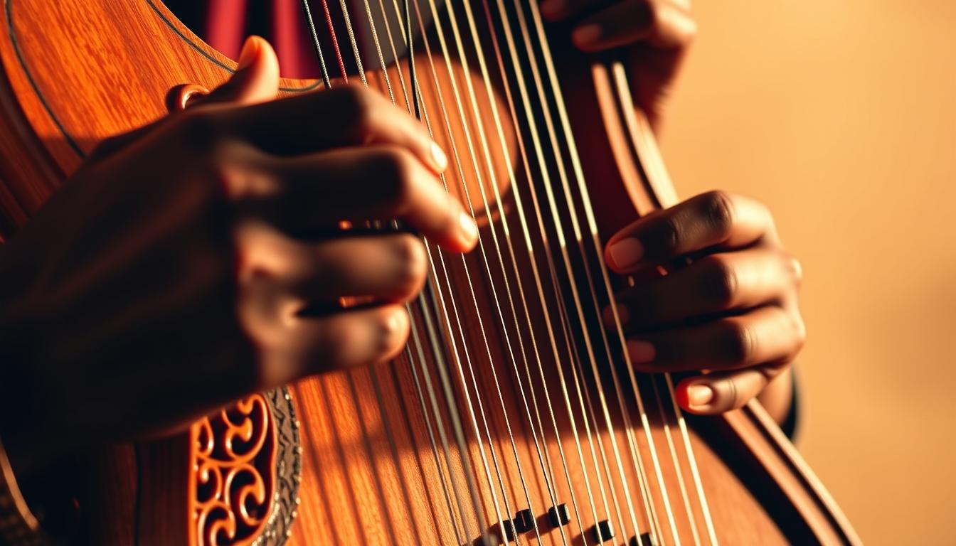Kora: A Harpa Africana de 21 Cordas