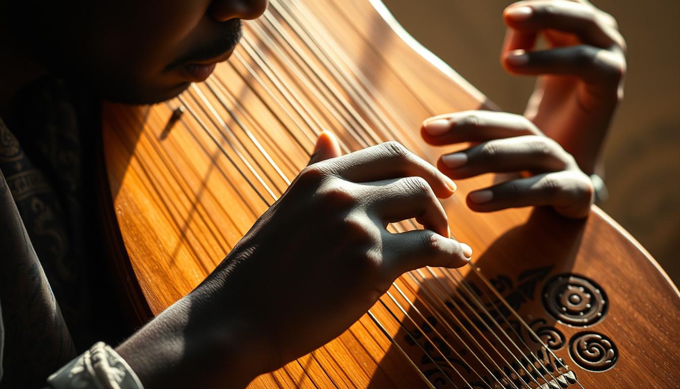 Kora: A Harpa Africana de 21 Cordas